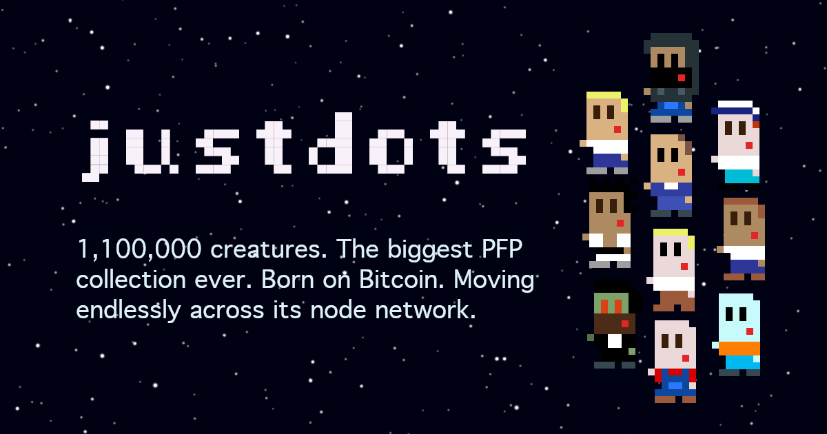 DOTS — The largest PFP collection in history